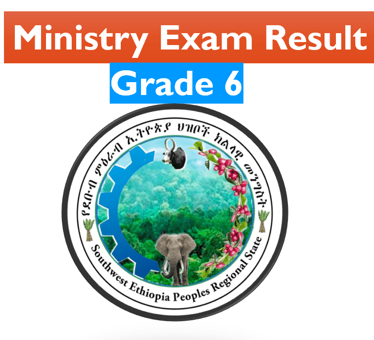 South West Grade 6 Ministry Result 2018/2026